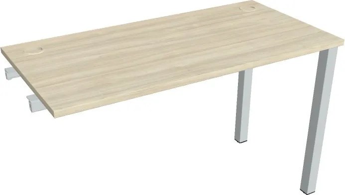 Hobis Kancelářský stůl řetězící Hobis UE 1200R, deskaakát, černá černá