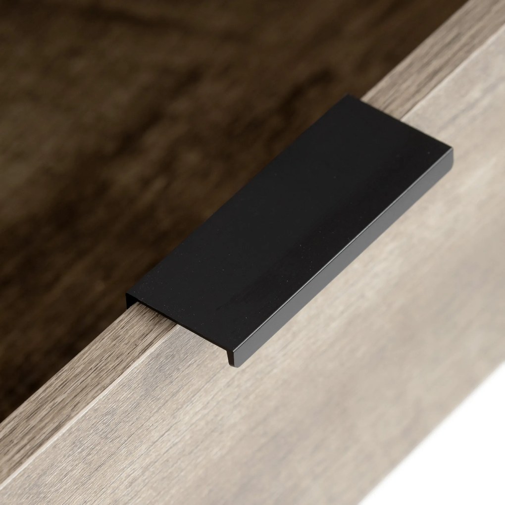 Autronic Odkládací stolek CT-G1077 Odstín: Dub šedý