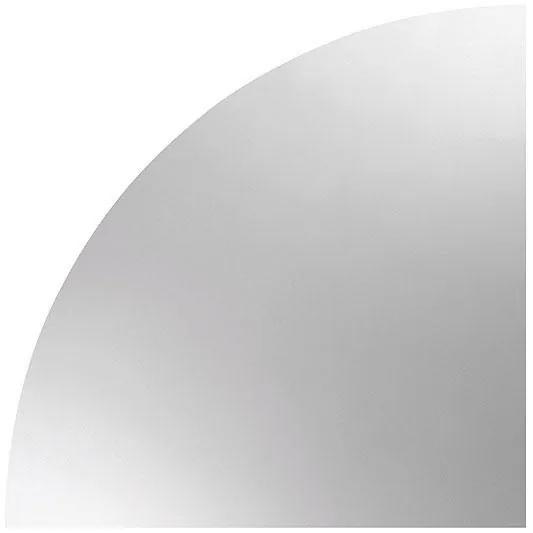 AMIRRO Zrcadlové dlaždice na zeď  chodbu do pokoje ložnice koupelny předsíně nalepovací QUATTRO SO 30 X 30 CM oblouk stříbro balení po 2 ks 610-108
