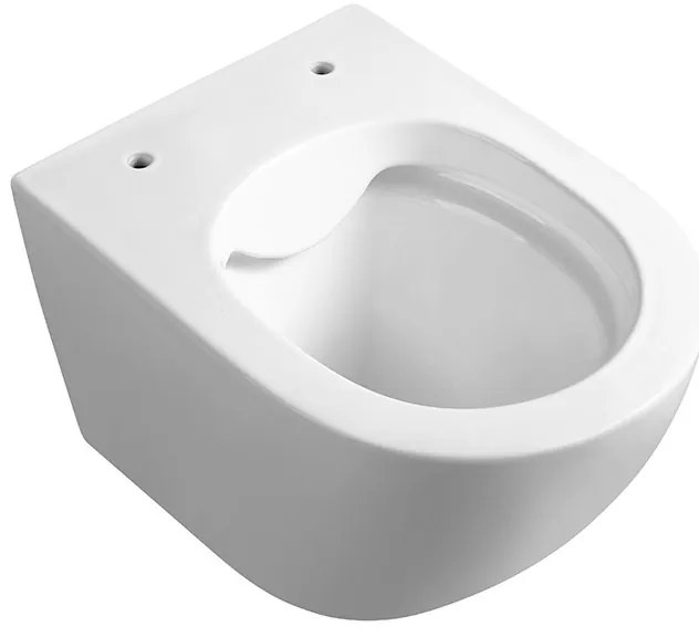BPS-koupelny Závěsná WC mísa se SoftClose sedátkem HYD-4146, bílá