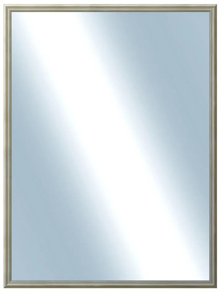 DANTIK - Zarámované zrcadlo - rozměr s rámem cca 60x80 cm z lišty Y-ka oranžová linka (3128)