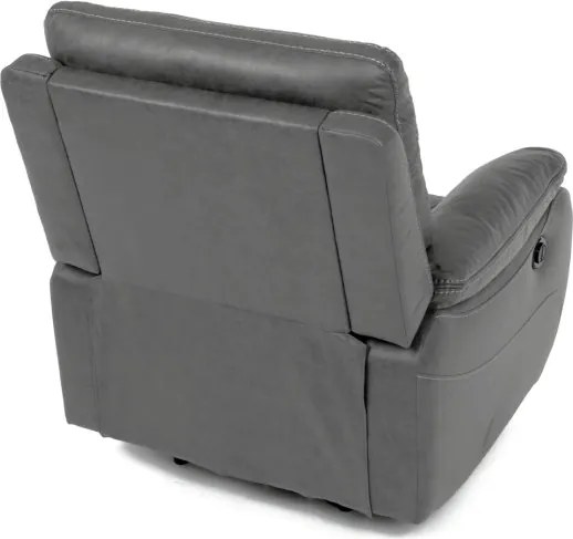Polohovací křeslo šedé, elektrické TV-4094 GREY3
