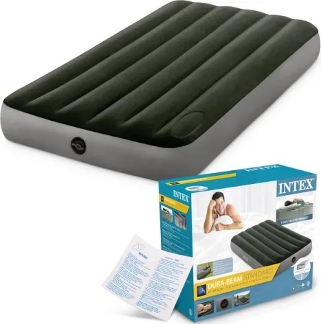 Nafukovací postel Intex Downy Airbed Twin