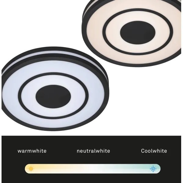Briloner - LED Stmívatelné stropní svítidlo RIPPLE LED/24W/230V 3000-6500K + DO