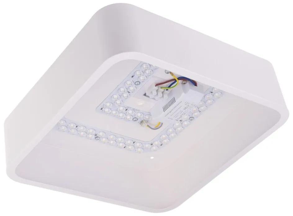 T-LED SMART TUYA Bílé LED stropní svítidlo hranaté 300x300mm 24W CCT s DO