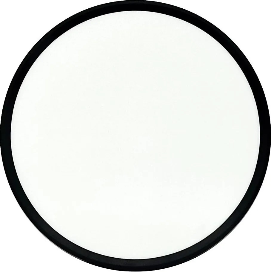 LED Stropní svítidlo LED/32W/230V 3000/4000/6500K pr. 40 cm černá