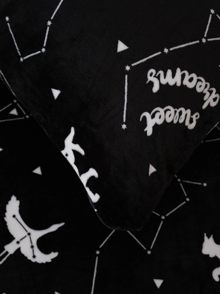 MK Lůžkoviny Povlak na polštář mikroplyš 70 × 90 cm - Wild