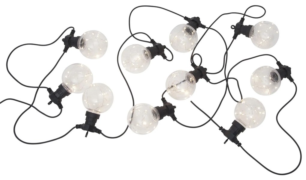 Star trading LED-Party-Kette "Big Circus", 10-teiligMaterial: Kunststoff, 10 warmwhite LED, klare Cover, mit Hake