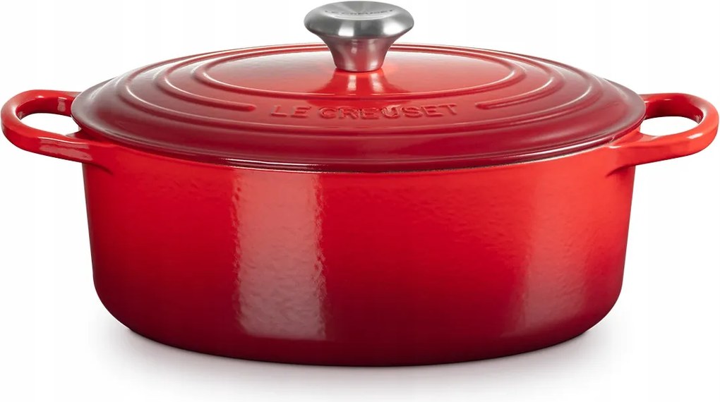 Pekáč Signature oválný litinový červený 4,7 l Le Creuset