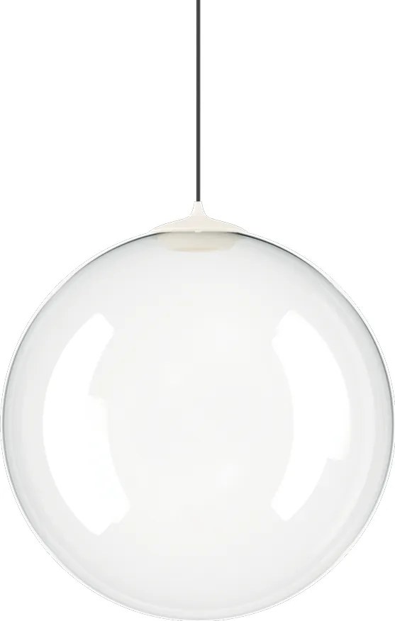 Lodes 17115 0027 Random Solo 28, závěs z čirého foukaného skla, 1x3W LED 2700K, prům.28cm