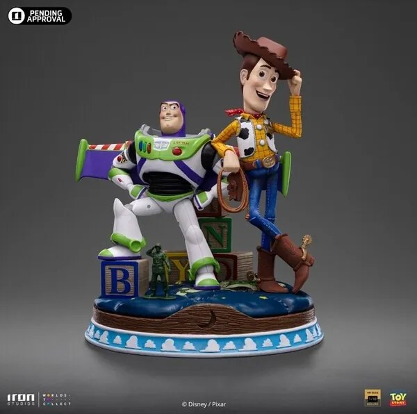 Soška Iron Studios Toy Story - Buzz and Woody 20 cm