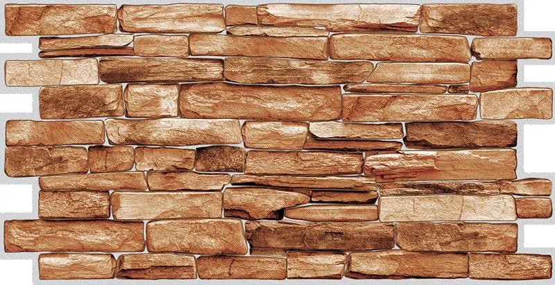 3D obkladový omyvatelný panel PVC Břidlice karelská (498 x 980)