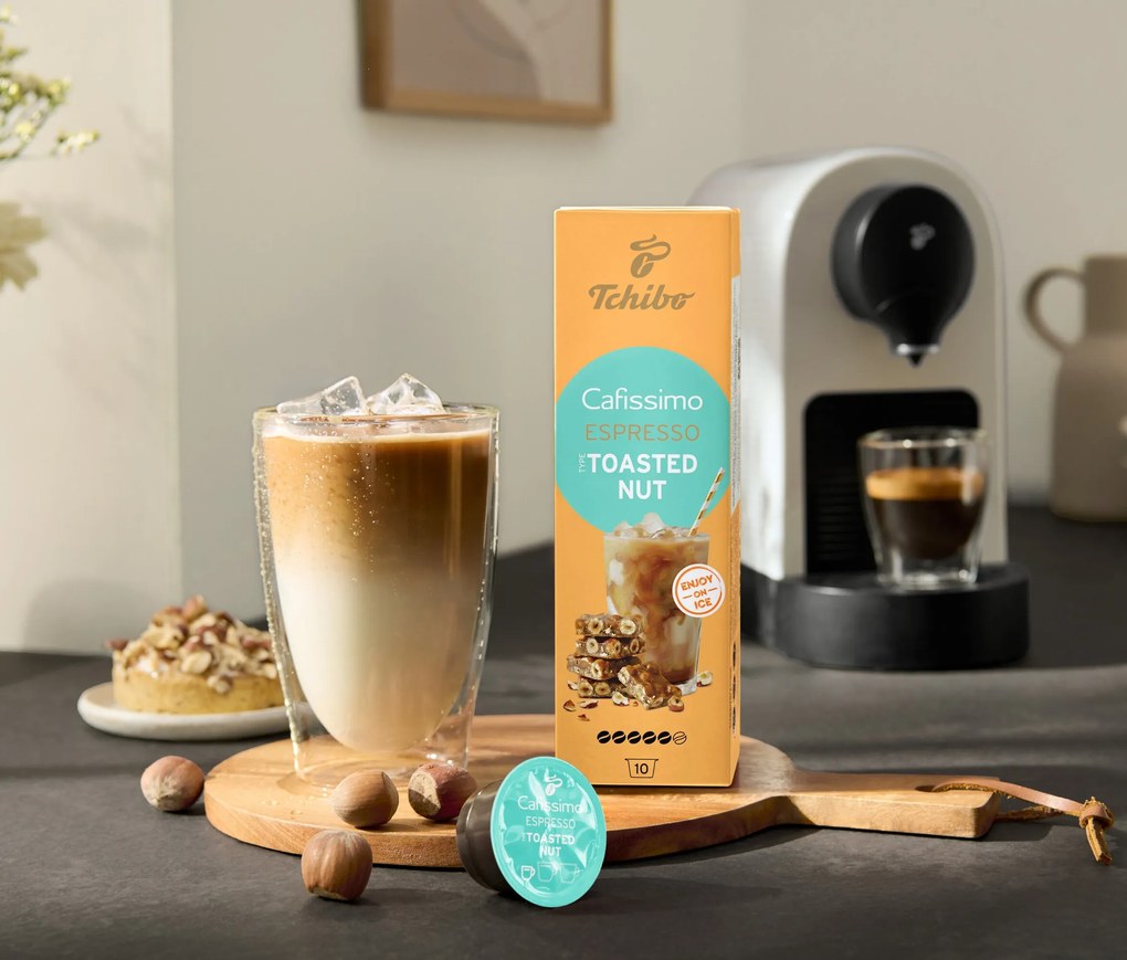 Cafissimo Flavoured Espresso – Tostaed Nut – 80 kapslí - Intenzita: 5/6