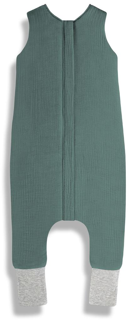 Mušelínový spací pytel s nohavicemi Sleepee Ocean Green M