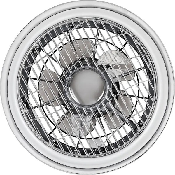 Rabalux - LED Stmívatelné stropní svítidlo s ventilátorem LED/30W/230V + DO