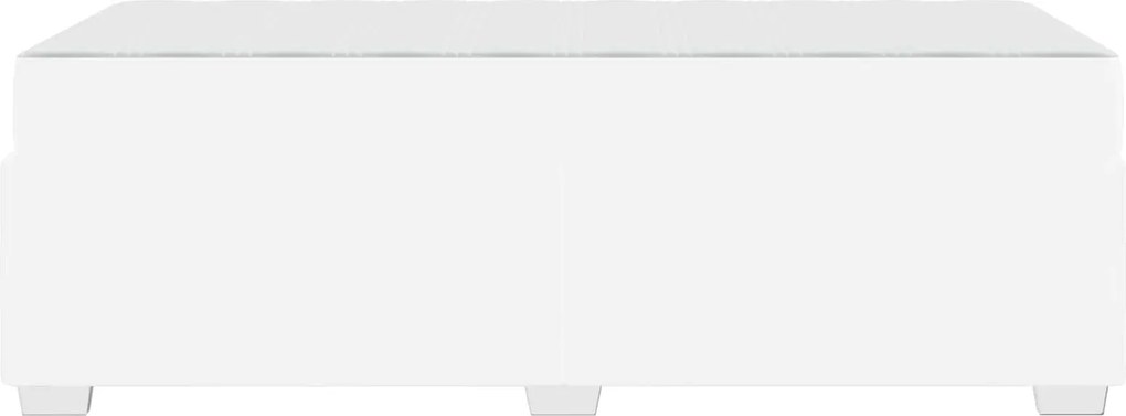 Rám postele Bílá 100 x 200 cm PVC 3399227