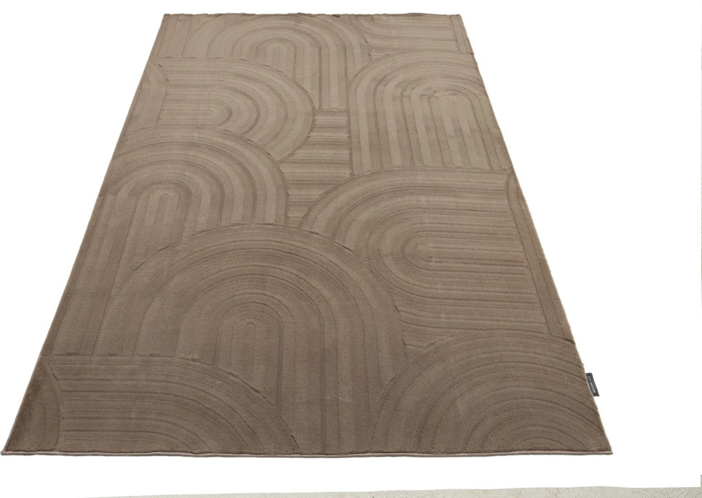 Obsession, Kusový koberec Interstellar 501 Taupe, 160x230, hnědá, ložnice