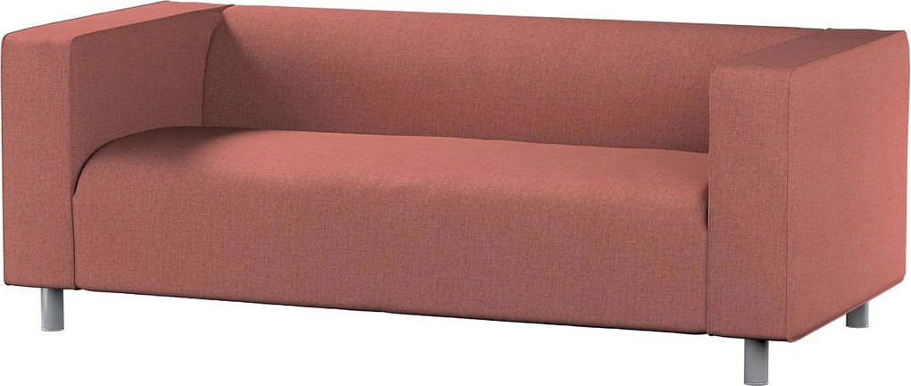 Potah na pohovku IKEA Klippan 2-místná barva hnědá látka pletený vzor