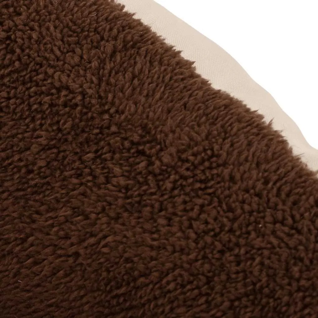 Teplý pelíšek pro psy s polstrovaným polštářem XL 170202