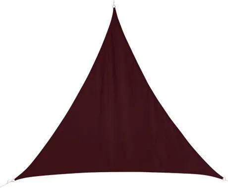 Stínící plachta trojúhelník 3*3*3 m bordó