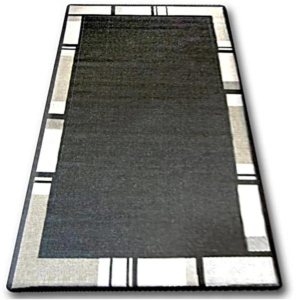 Kusový koberec Uga černý 80x150cm