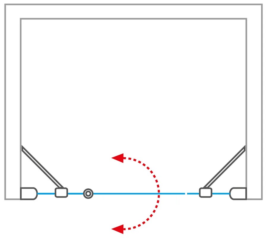Roth Univerzální boční panel CI FXO pro kombinaci se sprchovými dveřmi Varianta: šířka: 33 cm, orientace: Uni - (CI FXO 330 - CI FXO 033200 VPE), Barva profilů a typ výplně: profily: brillant, výplň: transparent