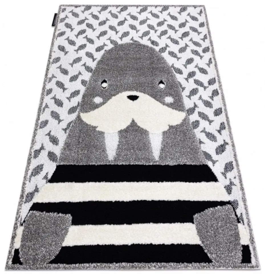 Kusový koberec Mrož šedý, Velikosti 120x170cm