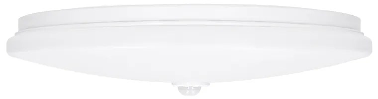 Solight LED stropní světlo PLAIN s PIR sensorem, 18W, 1260lm, 3000K, kulaté, 33cm