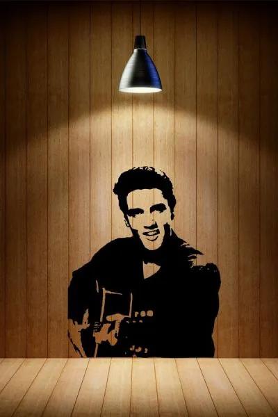 Samolepka na zeď- Elvis Presley
