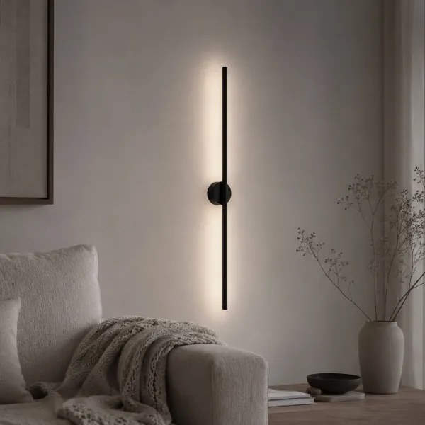 LED Nástěnné svítidlo LANA LED/7W/230V 4000K černá