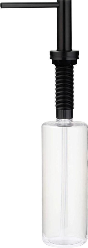 Deante Aster, dávkovač saponátu pro kuchyňské dřezy s dlouhou výlevkou 500ml, černá, ZZZ_N0DD