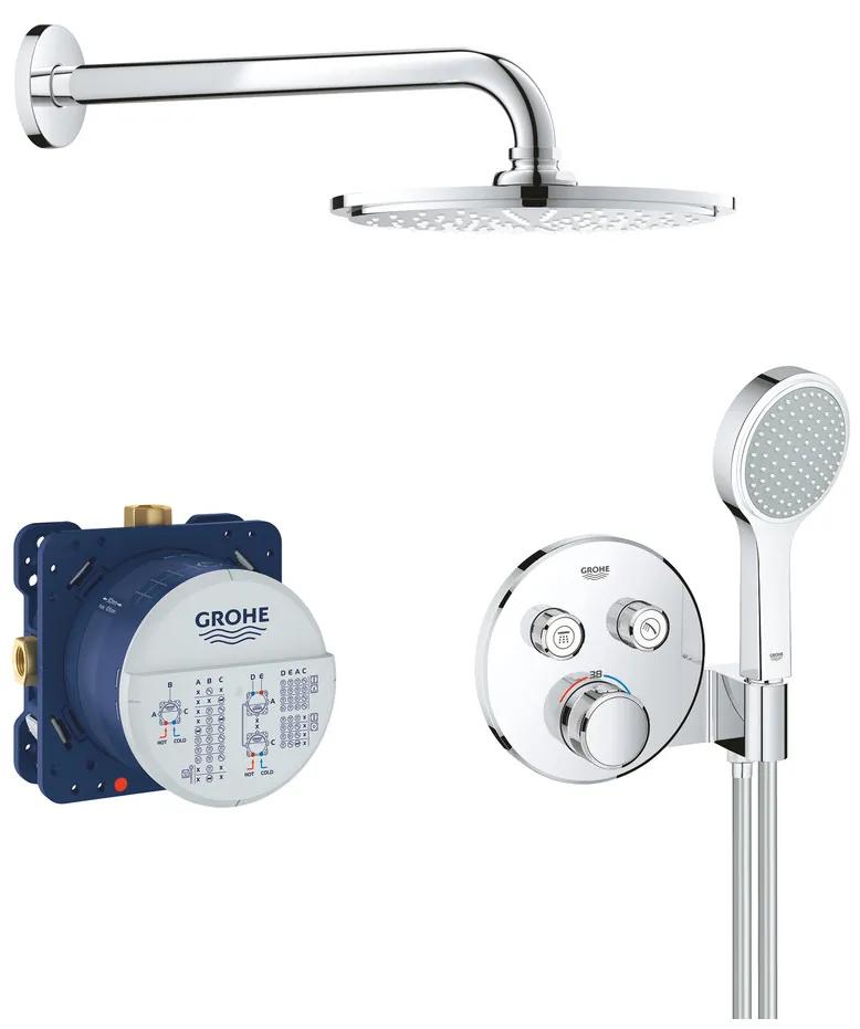 Grohe Grohtherm SmartControl - Perfect shower sprchový set, komplet, chrom 34743000