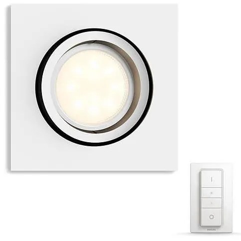 LED podhledové svítidlo Hue White Ambiance MILLISKIN, kulaté, bílé, včetně ovladače / Philips Hue Philips Hue Milliskin 5042131P7