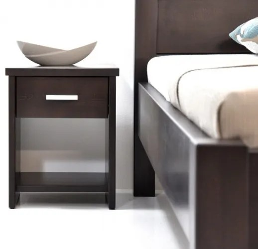 GWdesign Noční stolek Portos - okoume Moření: O0, Úchyty: Úchyt - kód 12619
