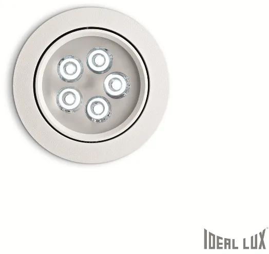 IDEAL LUX 062402 vestavné LED svítidlo Delta FI5 Bianco 5x1W 3000K