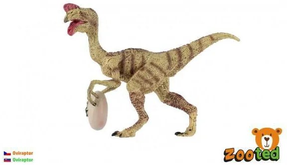 ZOOted Oviraptor s vejcem plast 12 cm