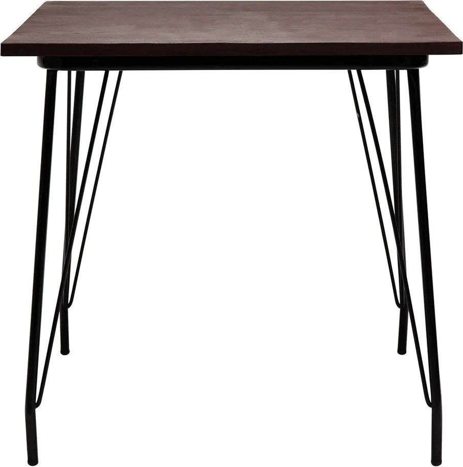 Jídelní stůl z jilmového dřeva ø 80 cm District – Premier Housewares
