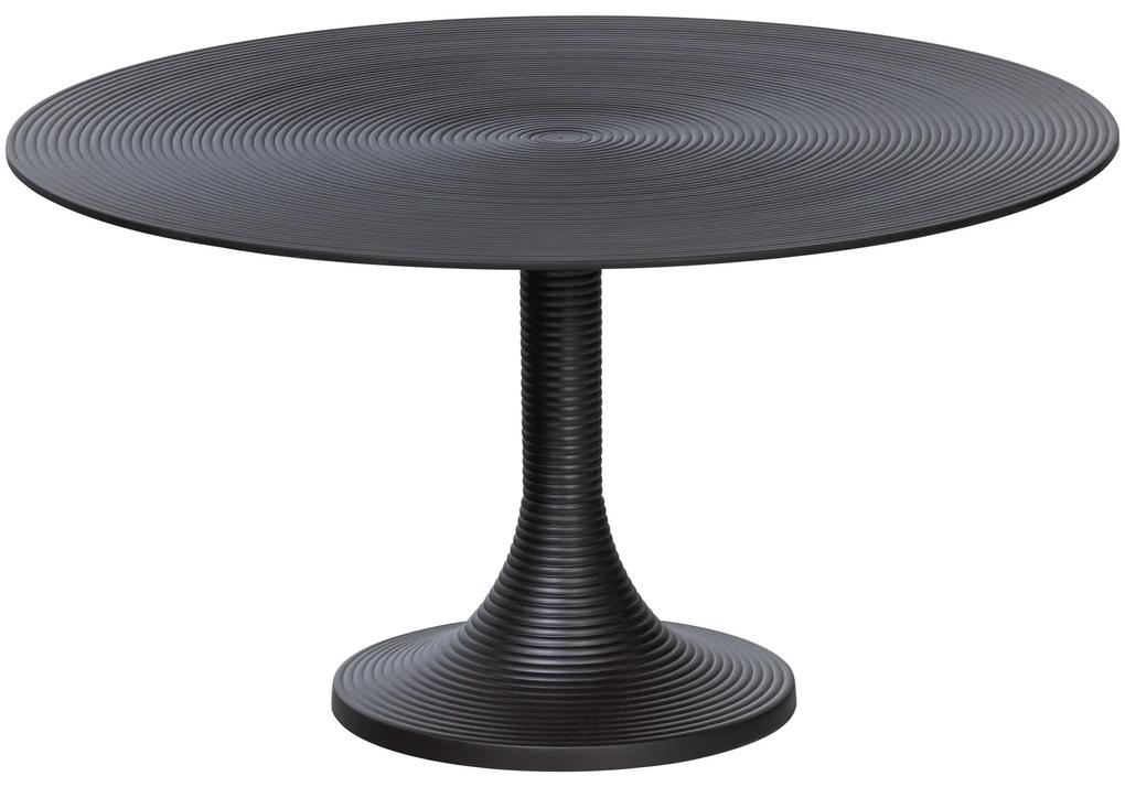 WOOOD Konferenční stolek NANO černý Ø77 cm