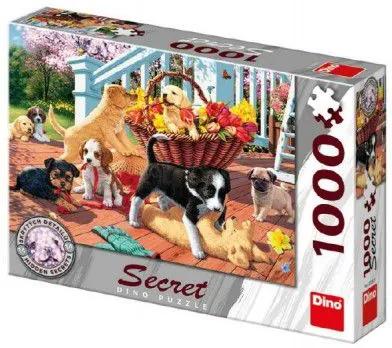 DINO Secret Collection: Štěňata 1000 dílků
