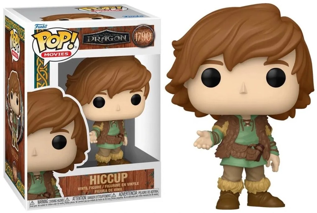 Funko pop! how to train your dragon hiccup 1790