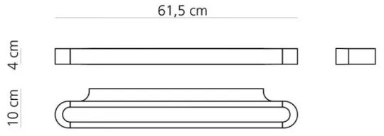 Artemide AR 1913050A - LED Nástěnné svítidlo TALO 60 1xLED/25W/230V