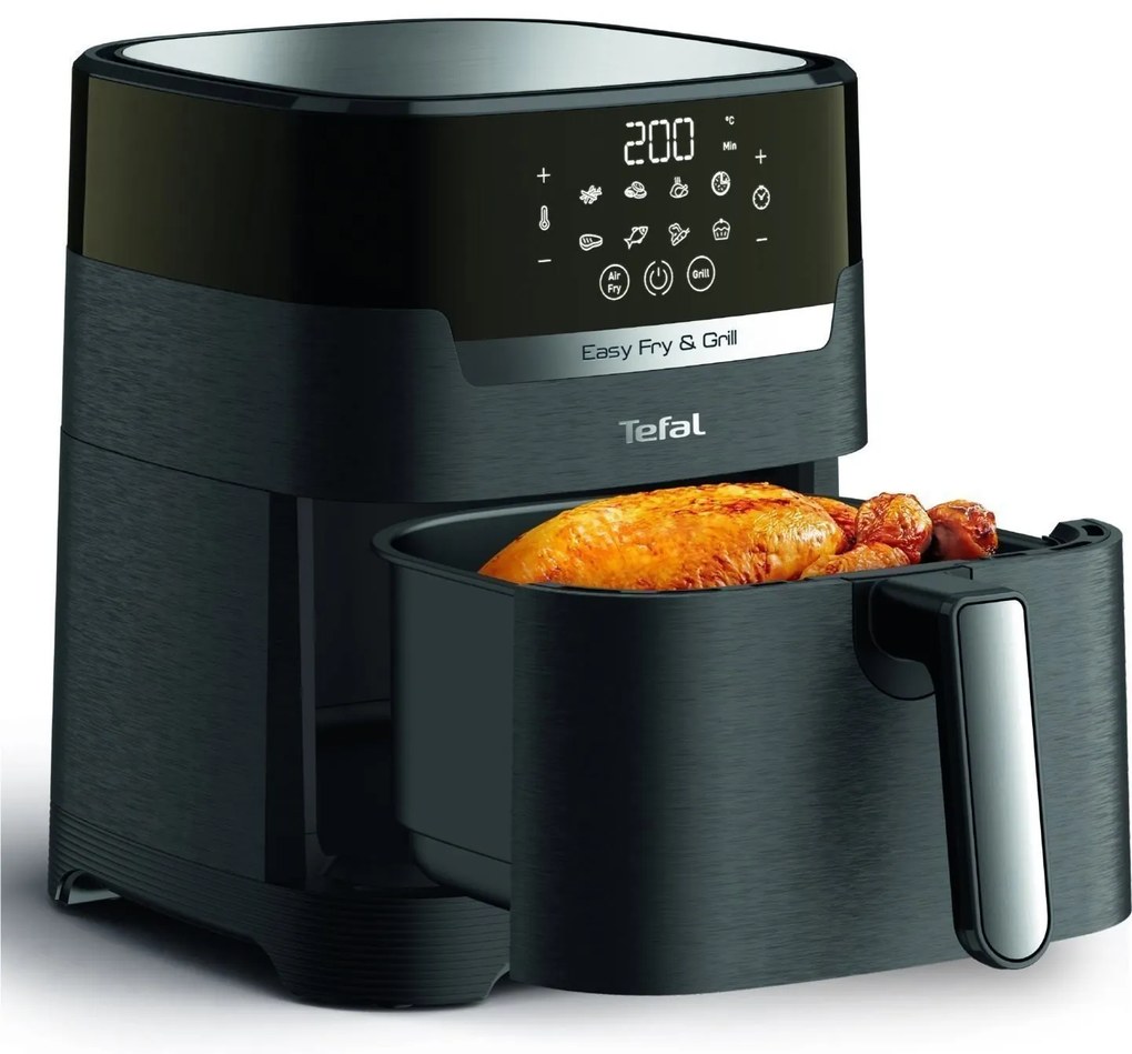 Horkovzdušná fritéza tefal ey505815 easy fry & grill precision