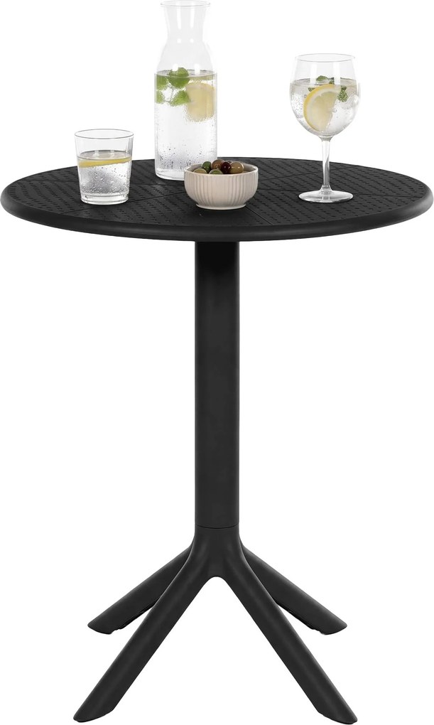 Stůl Lacota kulatý 60 cm – černá