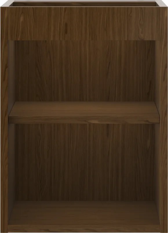 Mexen Box-A, závěsná skříňka 35 cm, ořech, 91AX1-0350-470-1-86