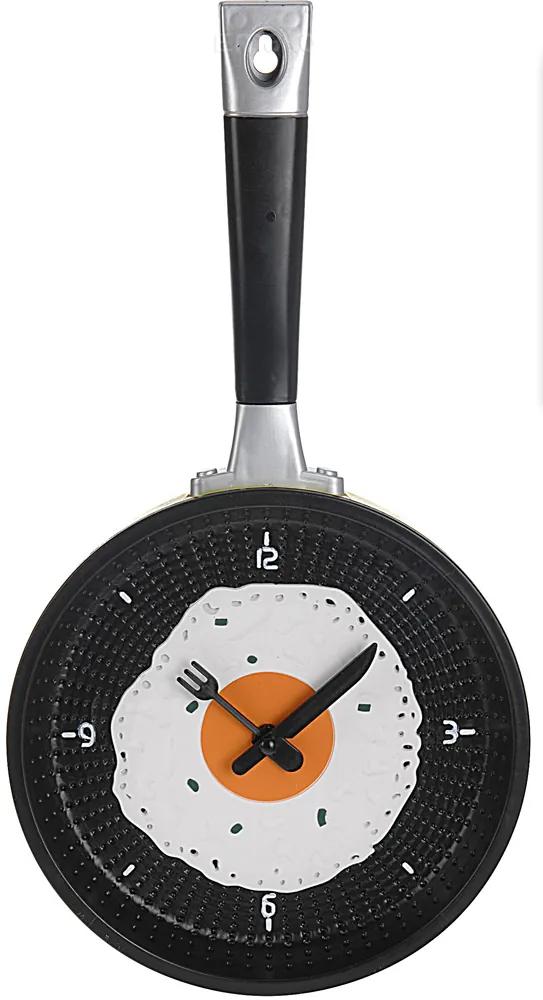 Nástěnné hodiny Pánev - Ø 18 cm