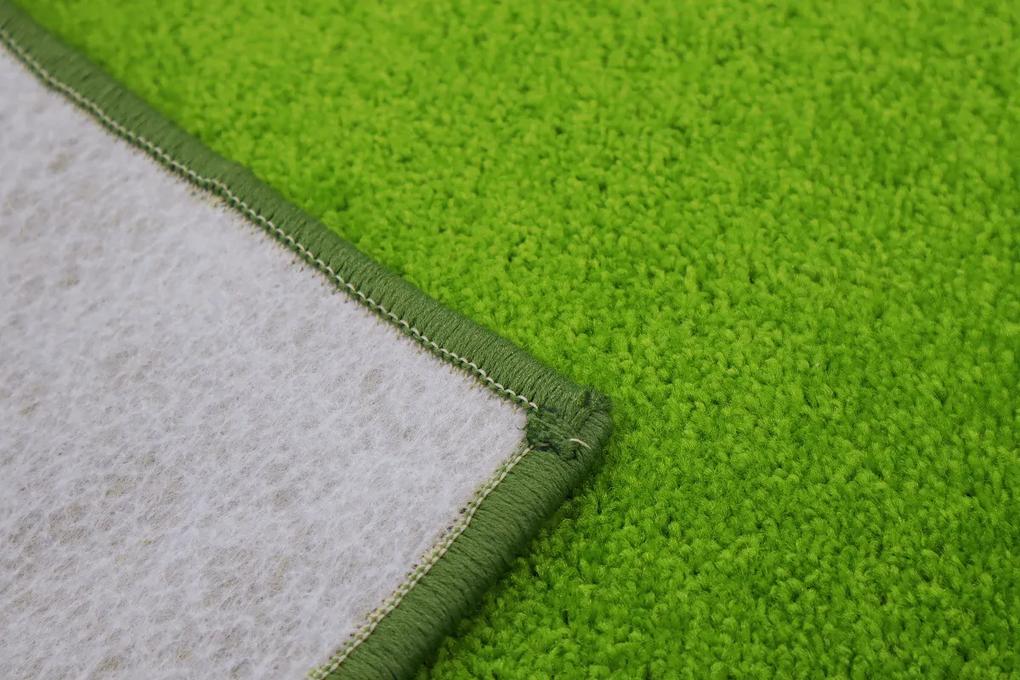 Vopi koberce Kusový koberec Eton zelený 41 čtverec - 400x400 cm