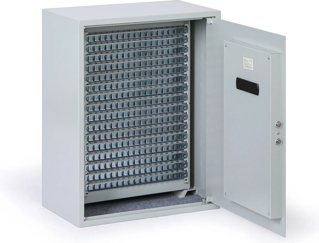 Skříňka na klíče s elektronickým zámkem, 756 x 584 x 330 mm