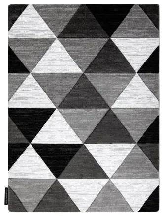 koberec ALTER Rino trojúhelníky šedá velikost 200x290 cm | krásné koberce cz