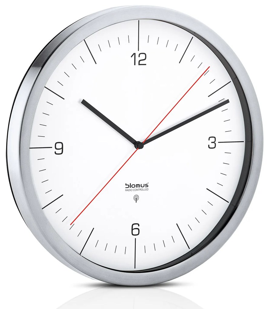 Blomus Nástěnné hodiny CRONO bílé Ø 30,5 cm