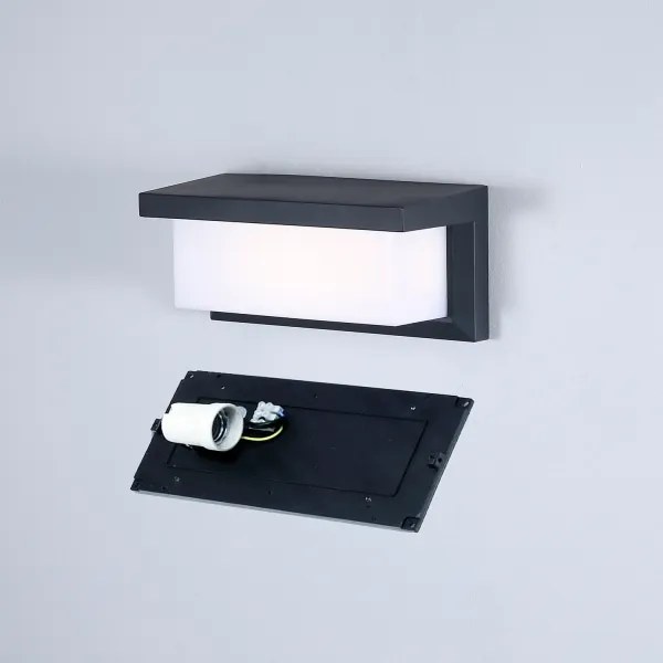 BRILAGI -LED RGBW Venkovní nástěnné svítidlo BRICKY 1xE27/12W/230V antracit IP54
